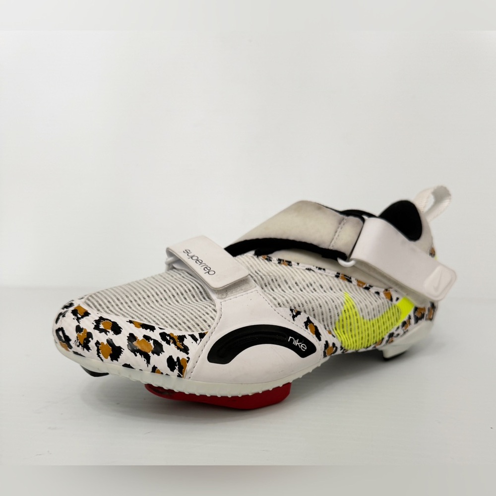 Nike SuperRep Cycle White Leopard Indoor Cycling Shoe… - Gem
